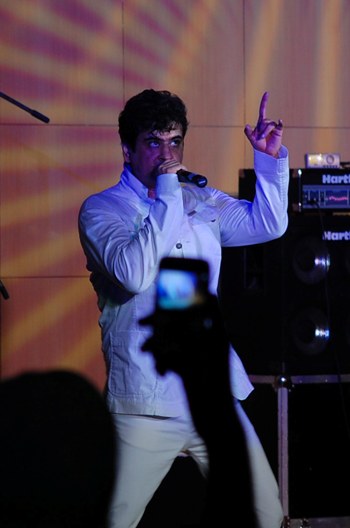 Famous band Euphoria performs at Amity University Noida during the ...
