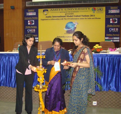 Amity University organises Amity International Model United Nations ...