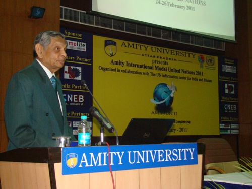 Amity University organises Amity International Model United Nations ...
