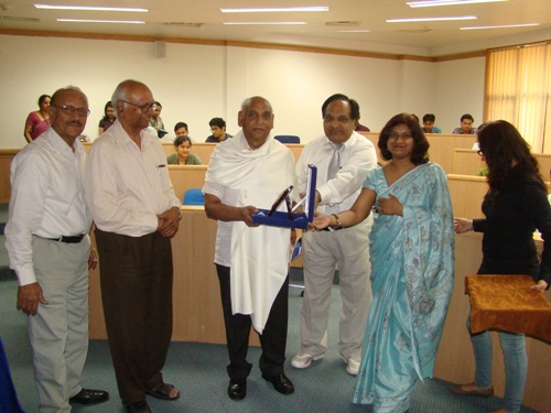 Prof. C.K. Varshney, Former Dean, Jawaharlal Nehru University delivers ...