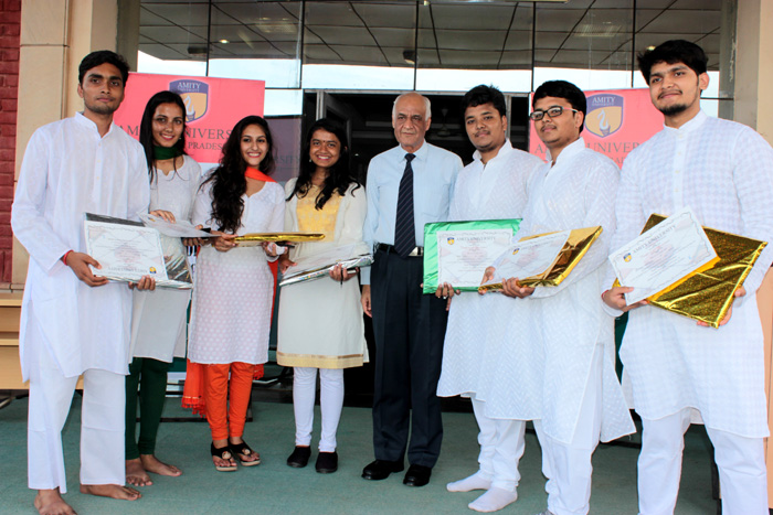 Amity University Madhya Pradesh celebrates AZADI-70 “Yaad Karo Kurbani ...