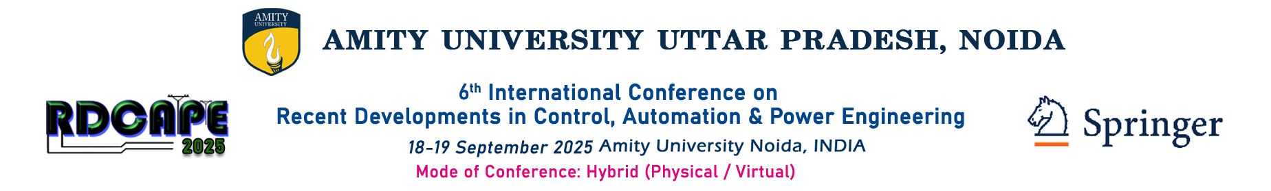RDCAPE 2025 : Amity University